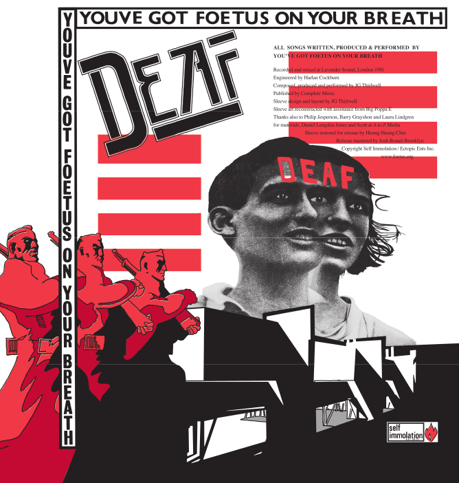 Foetus DEAF limited red vinyl reissue – JG Thirlwell